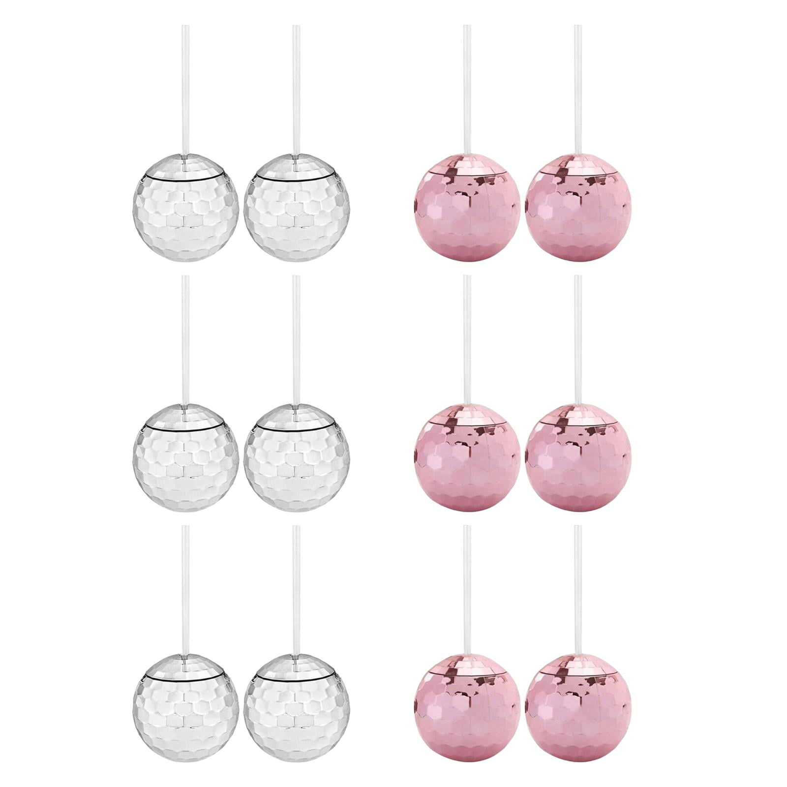 12Pack Flash Disco Ball Cups Party Beverage Goblets Drink Cups Supplies ...