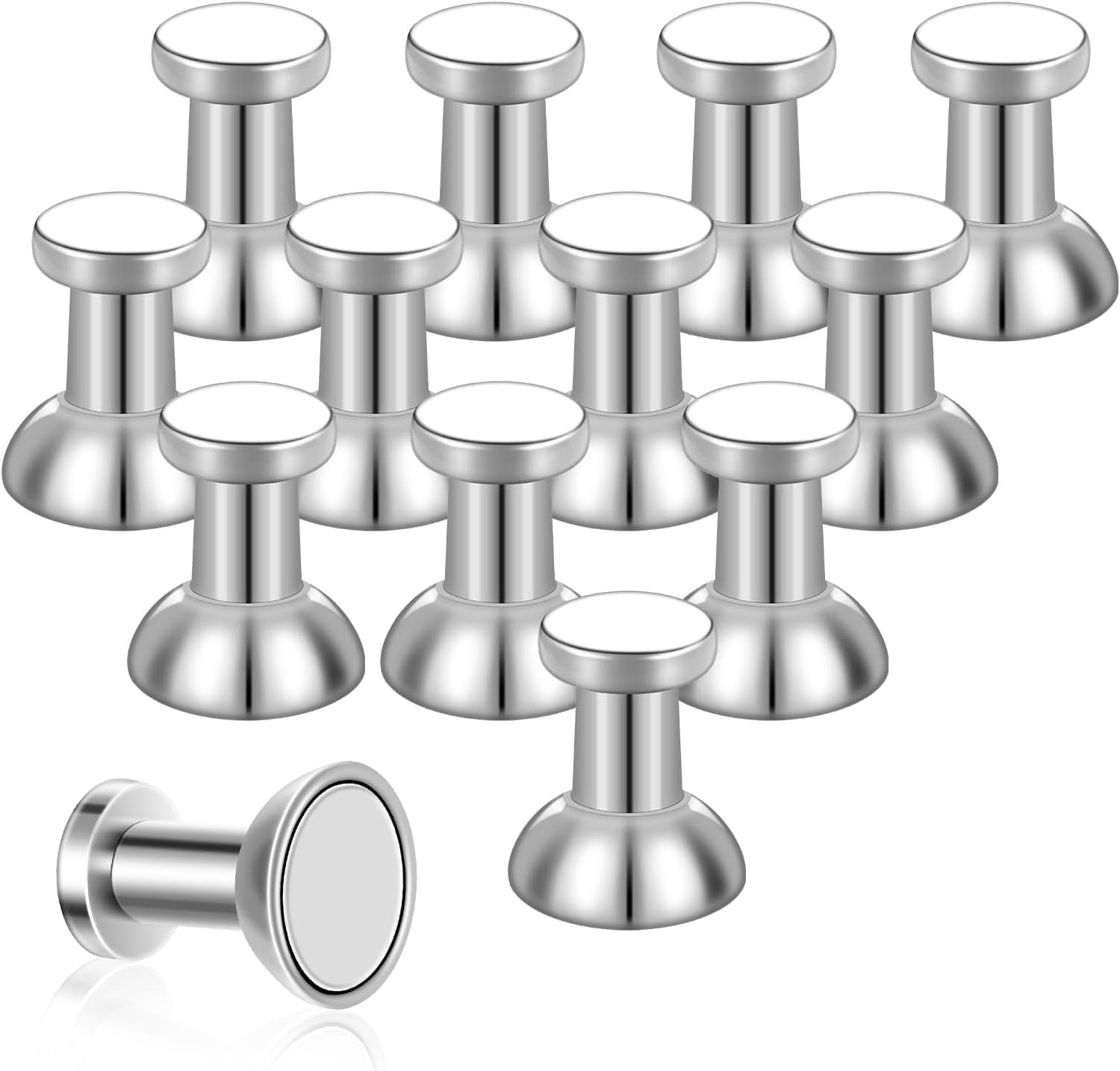 12Pack Fridge Magnets for Whiteboard Strong Refrigerator Magnets for ...