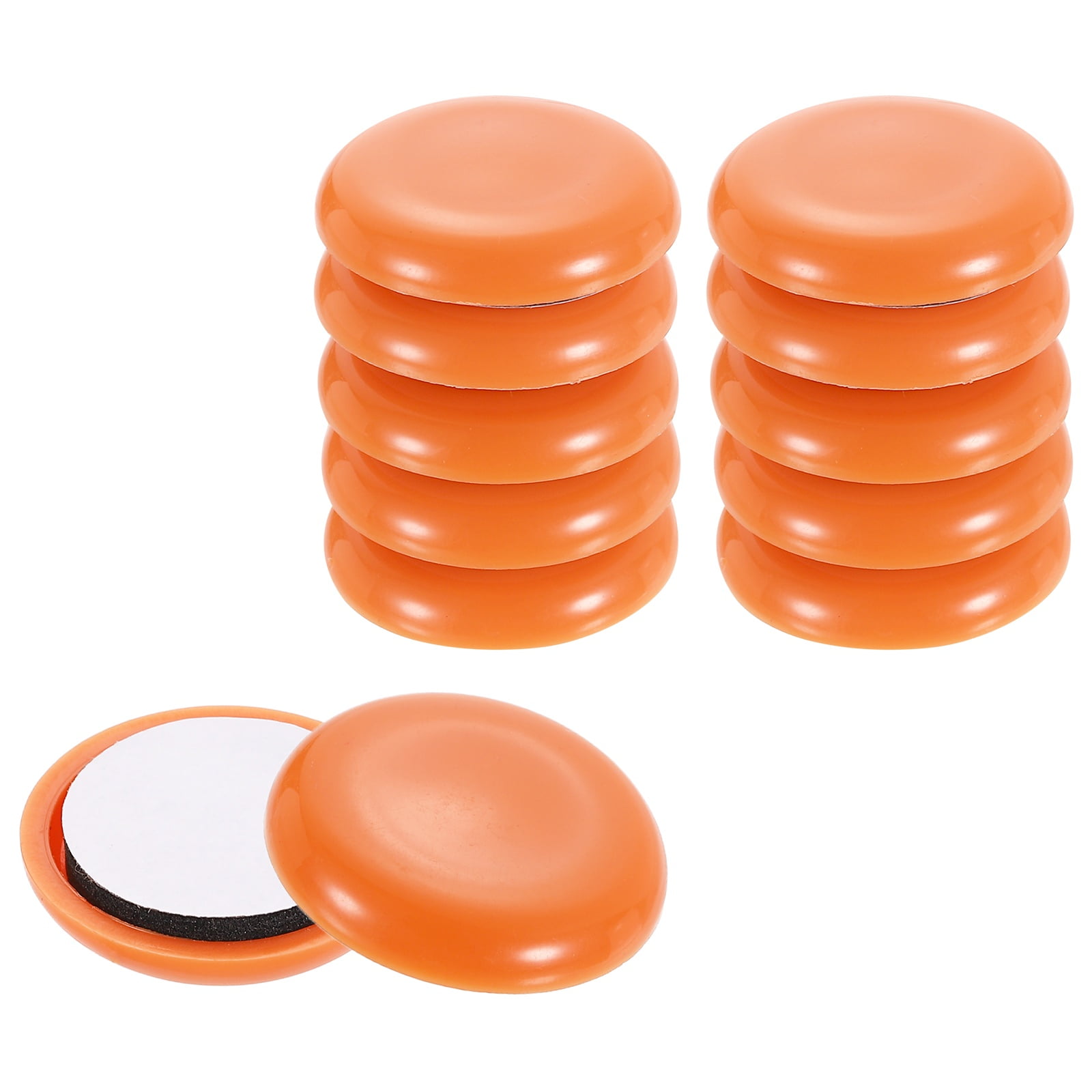 12Pack Furniture Sliders, 1-1/8 Inch Round Adhesive Furniture Moving ...