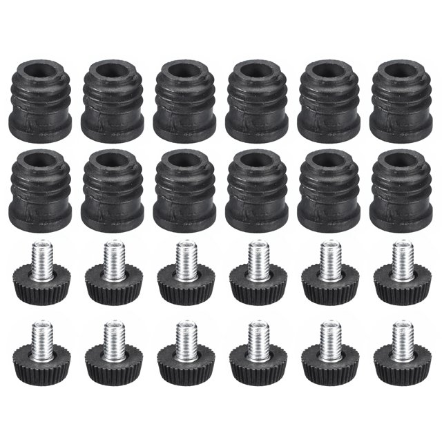 12Pack Inserts for Round Tubes with Leveling Feet, for 16mm/0.63" OD ...