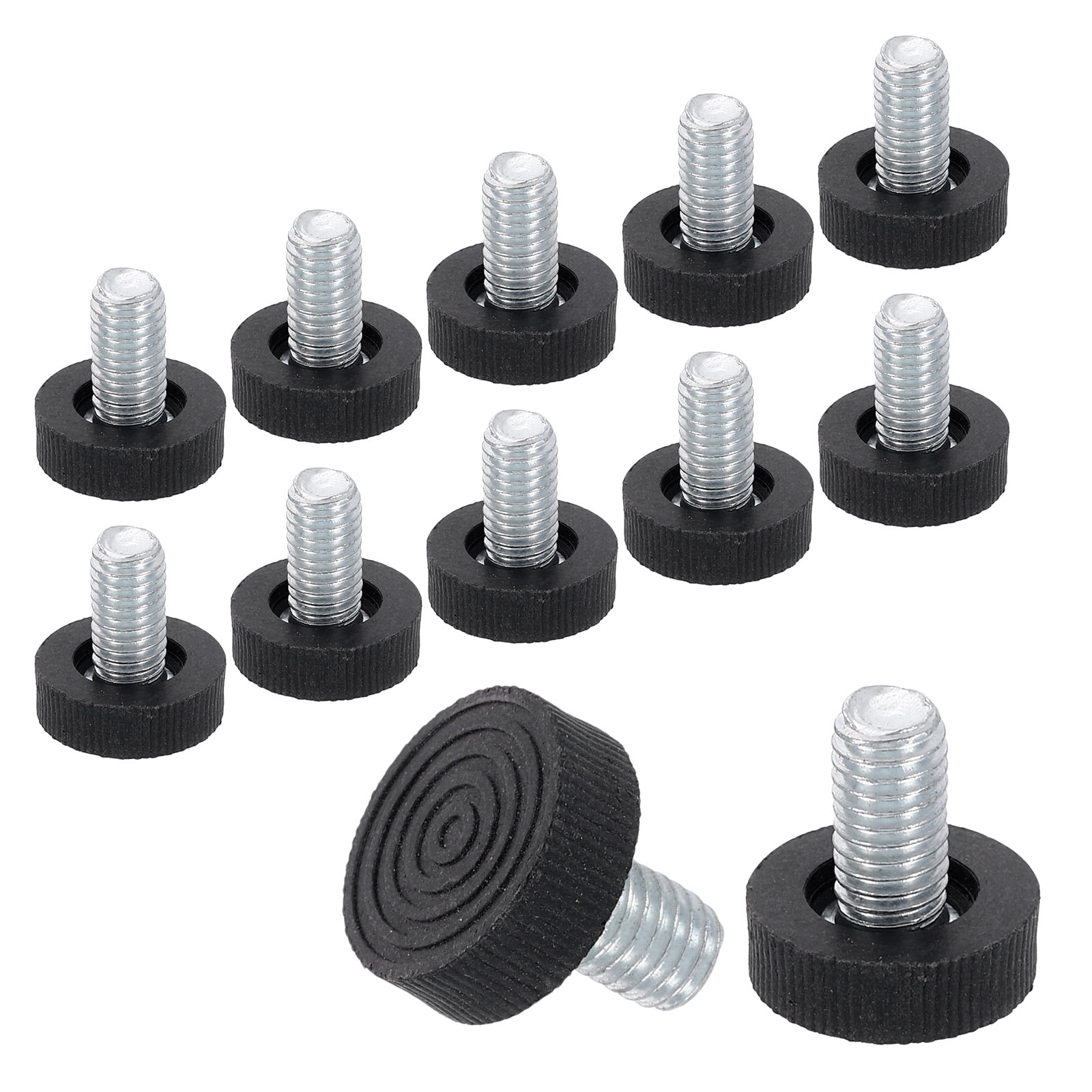 12Pack M8 Thread Furniture Feet Levelers, 20x14 Adjustable Leveling ...