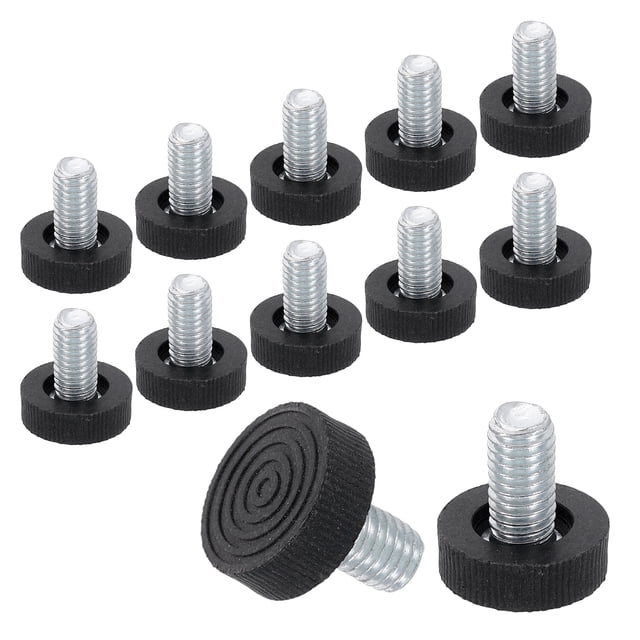 12Pack M8 Thread Furniture Feet Levelers, 20x14 Adjustable Leveling ...