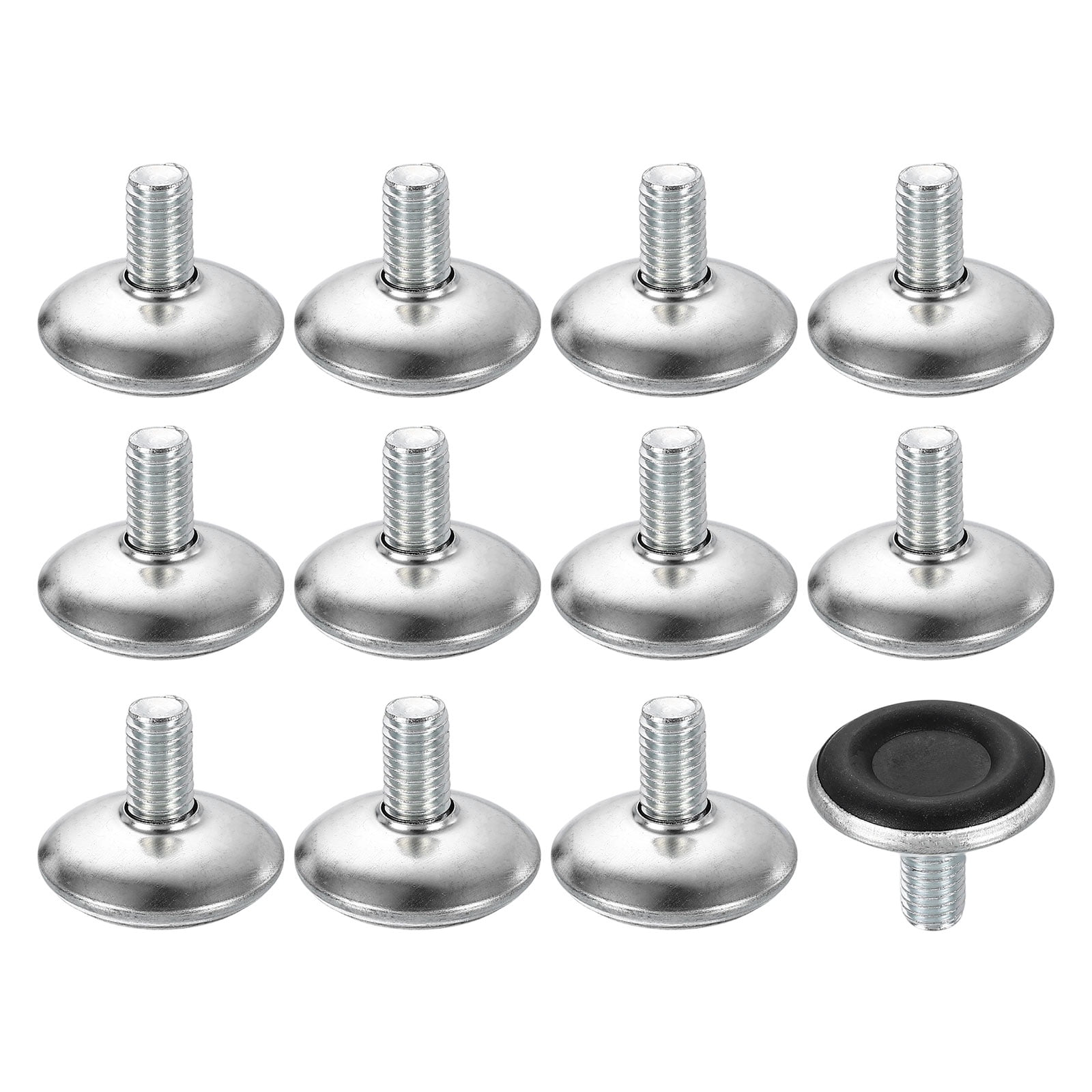 12Pack M8 Thread Furniture Feet Levelers, 28x15 Adjustable Leveling ...