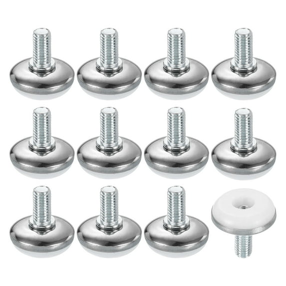 12Pack M8 Thread Furniture Feet Levelers, 28x15 Adjustable Leveling ...