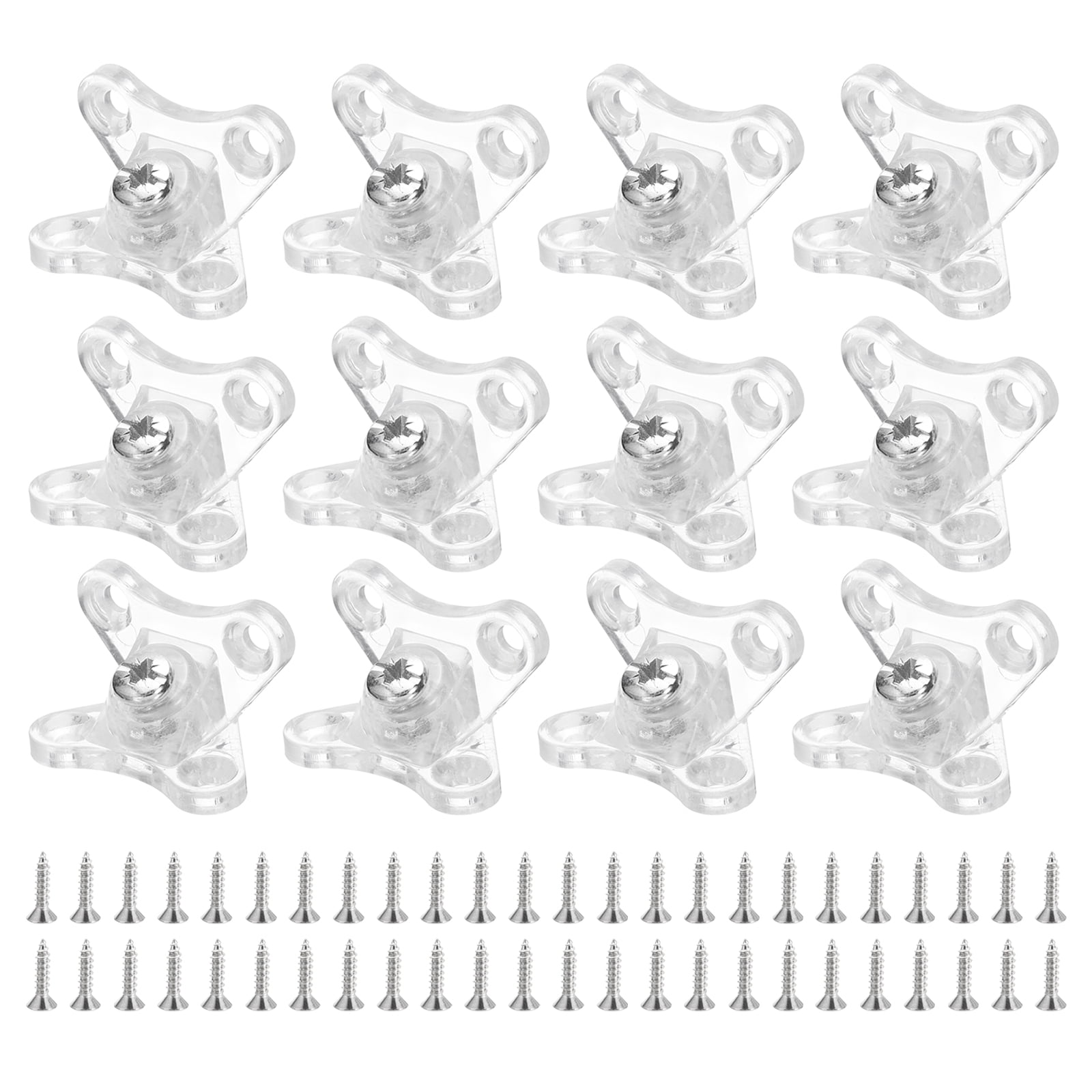 12Pack Removable Corner Brace, Metal Butterfly L Brackets Right Angle ...