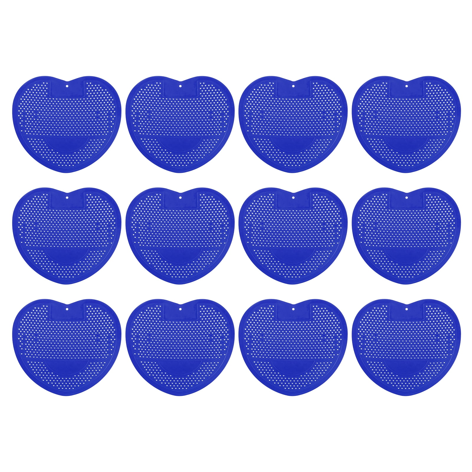 12Pack Urinal Screen Deodorizer, Anti-Splash Anti-Clogging Mat Urinal ...