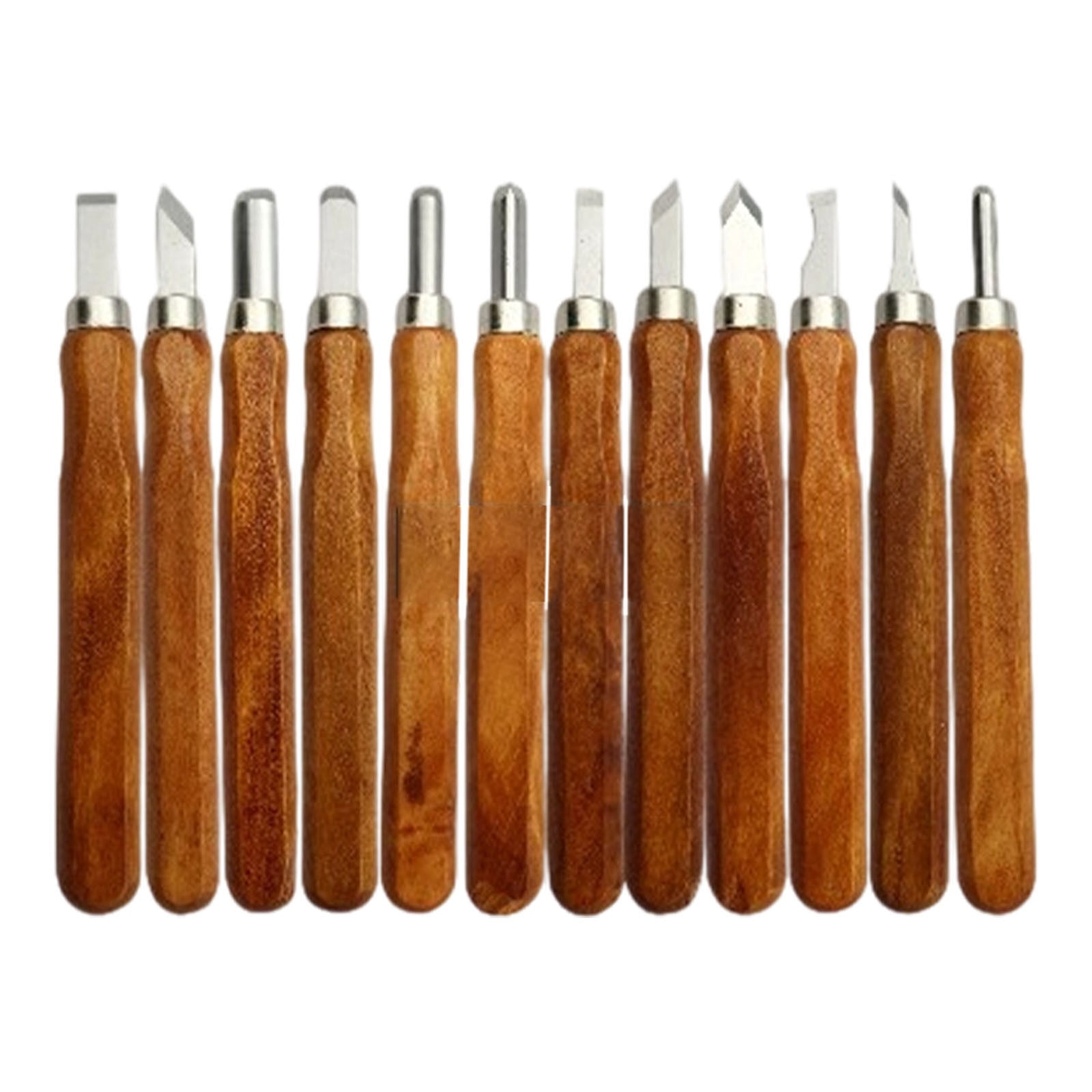 12Pc Wood Carving Tools Set, Wood Carving Knives Kit, Professional ...