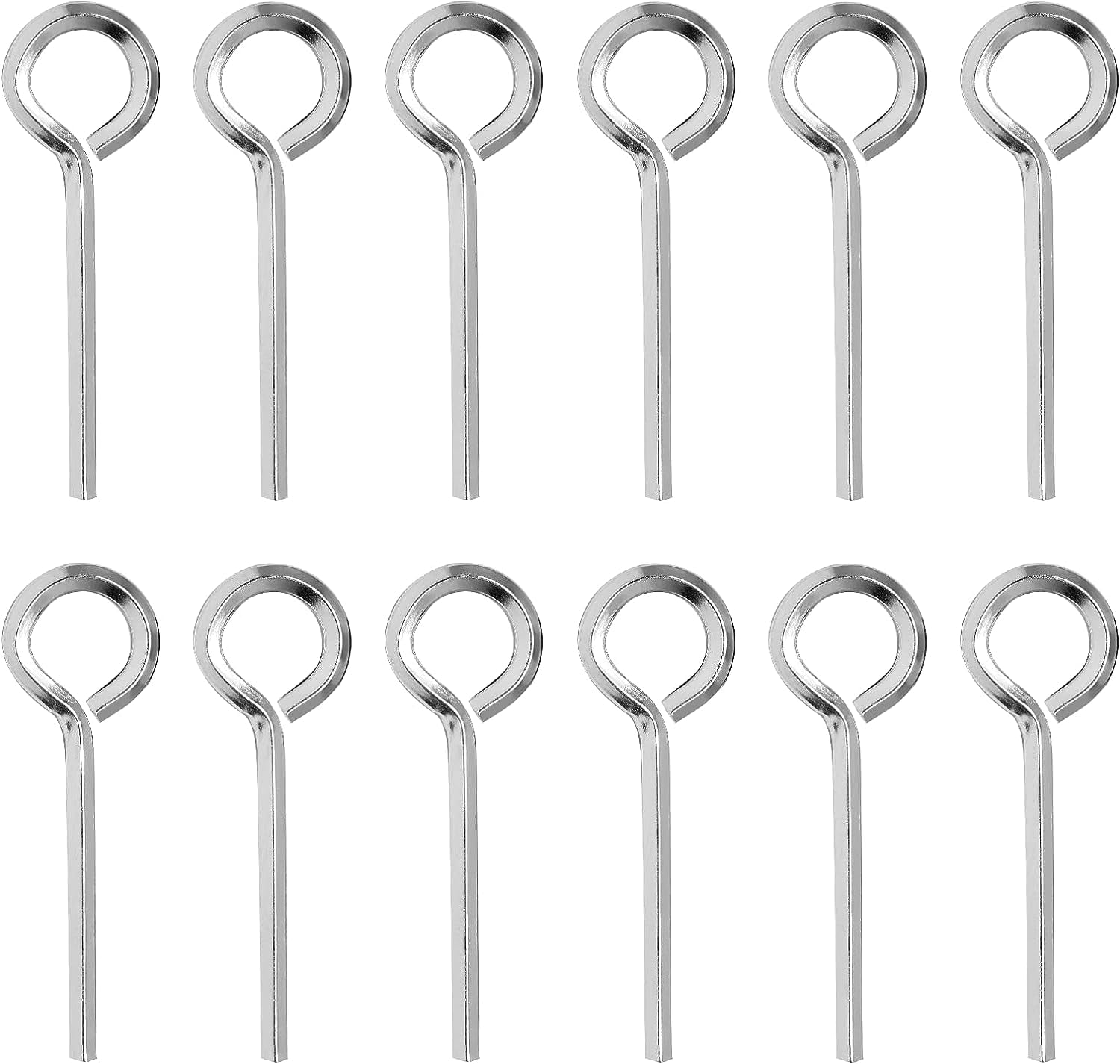 12Pcs 1/8" Hex Dogging Key Standard with Full Loop, Allen Wrench Door ...