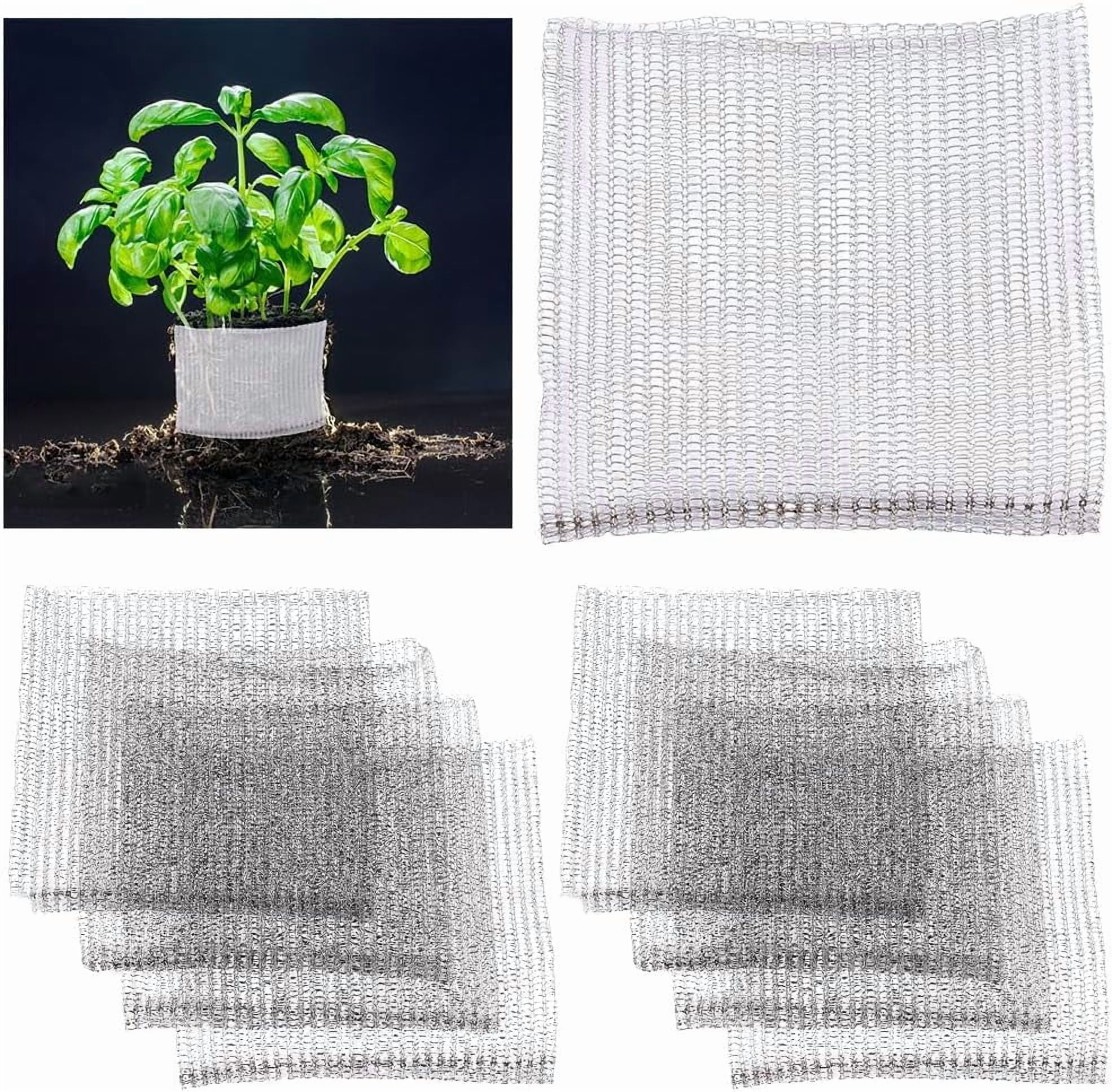 12Pcs 1 Gallon Gopher Wire Speed Baskets Stainless Steel Plant Root ...