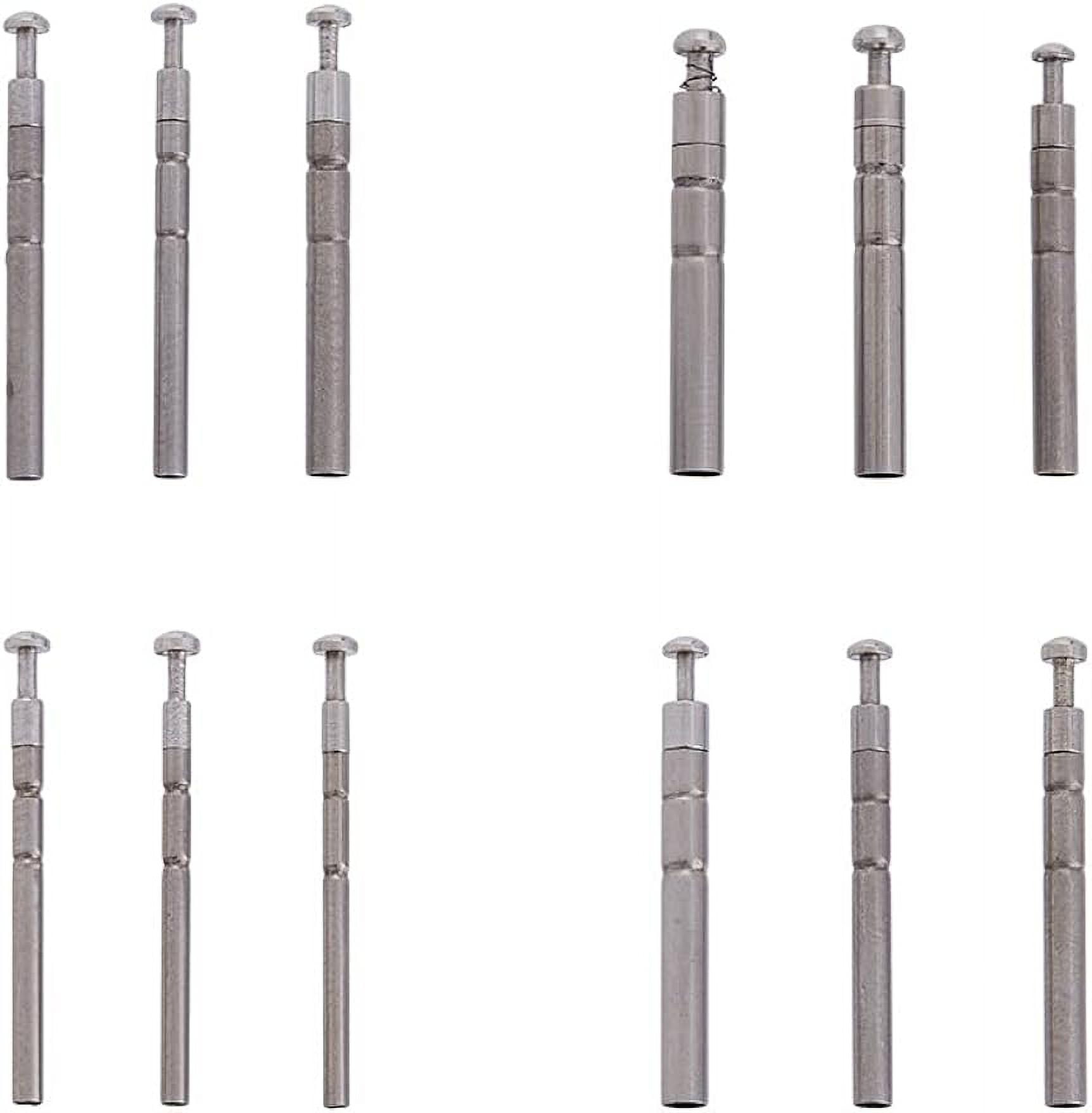12Pcs 12 Sizes Rotating Fishing Rod Tips 304 Stainless Steel 360 Degree ...