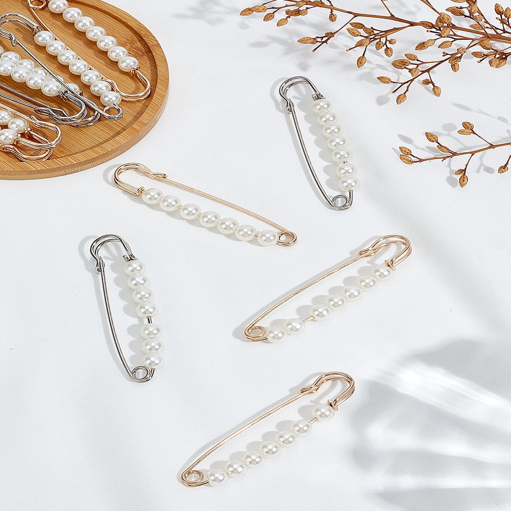 12Pcs 2 Colors Iron Kilt Pins Sweater Shawl Clips for Waist Pants ...