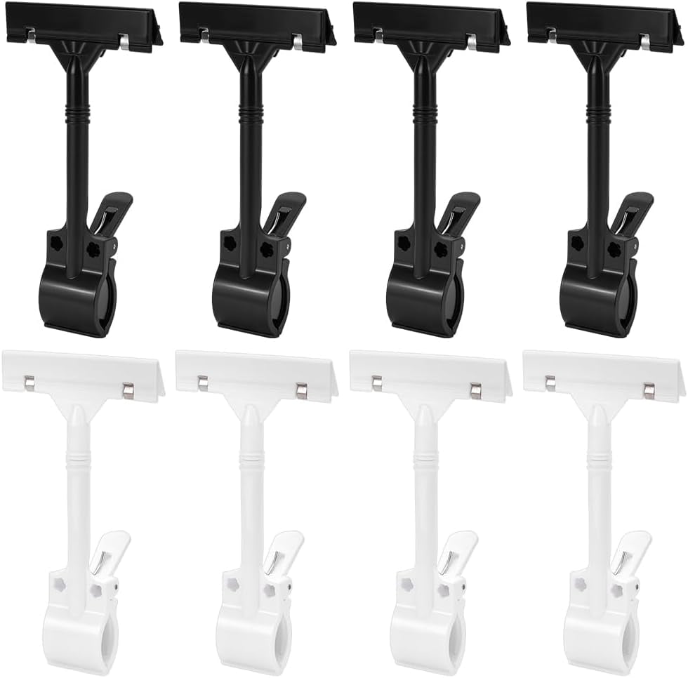 12Pcs 2 Colors Sign Clips on Merchandise Display Double Sided Sale ...