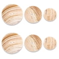 12Pcs 3 Style Natural Shell Buttons 2-Hole Flat Round Seashell Color 37 ...