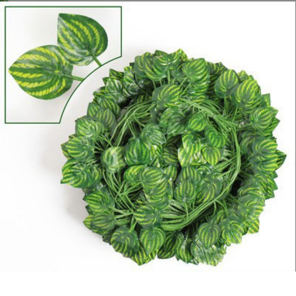 12Pcs 6.56ft Artificial Ivy Vines Kit Ivy Garland with Green Leaves ...