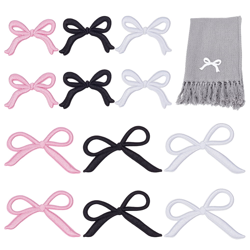 12Pcs 6 Styles Computerized Embroidery Cloth Iron on/Sew on Patches ...
