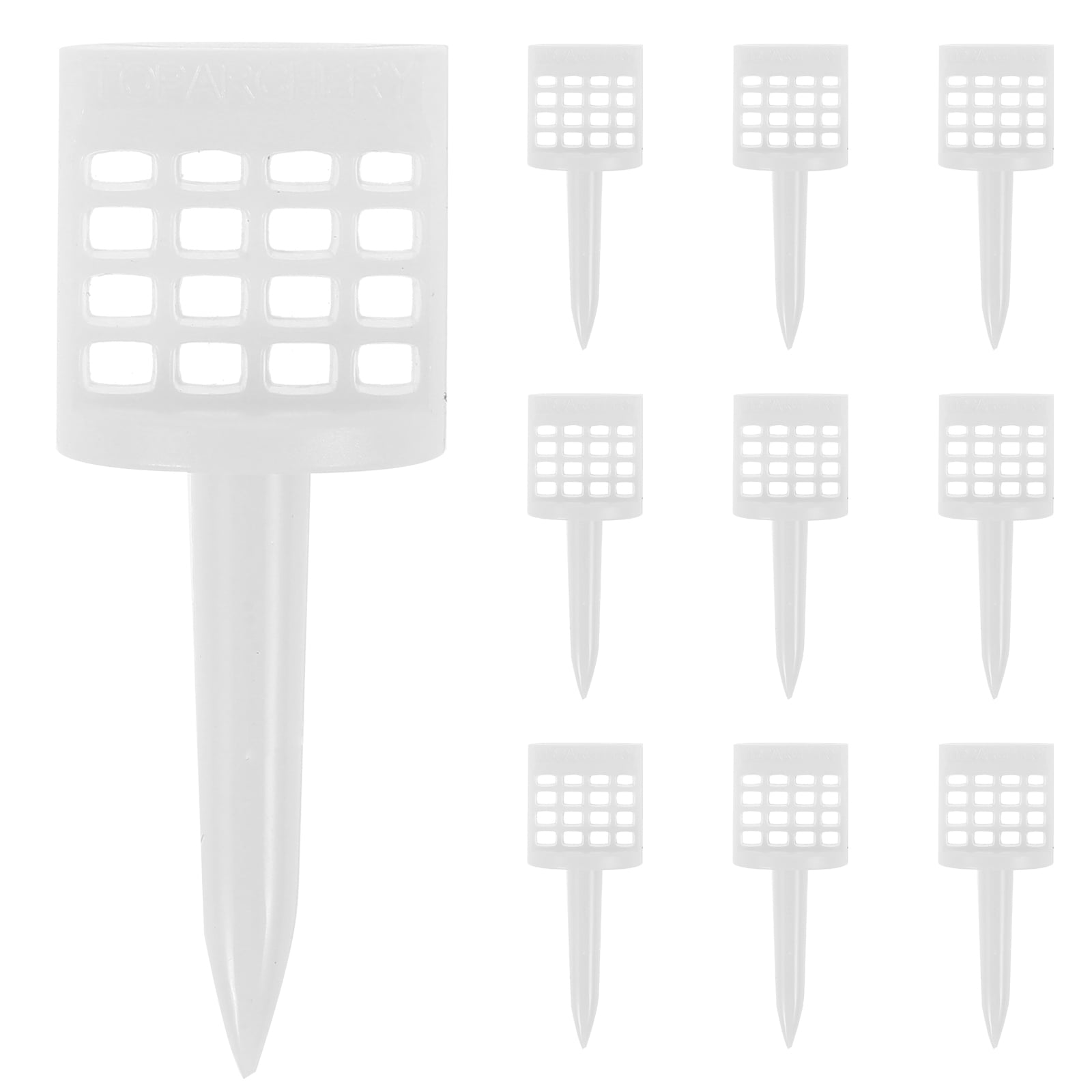 Plastic Archery Fixed Pin for Home Use Ivory Color 12 Pieces ...