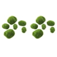 12Pcs Artificial Moss Rocks, Small Simulated Moss Stone, Mini Moss ...