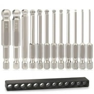 American Mutt Tools L-Key Allen Wrench Tool Hex Key Set - Includes ...