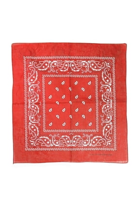 Shop Red Bandanas in Cotton and Silk