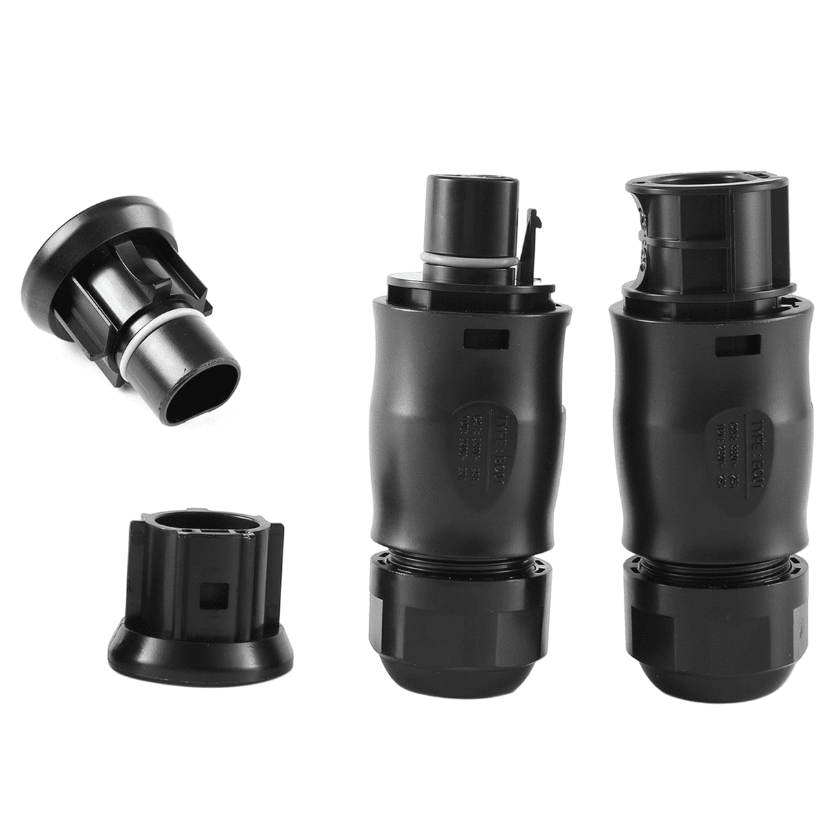 12Pcs Bc01 Male + Bc01 Female + Male Plug + Female Plug Male and Female ...