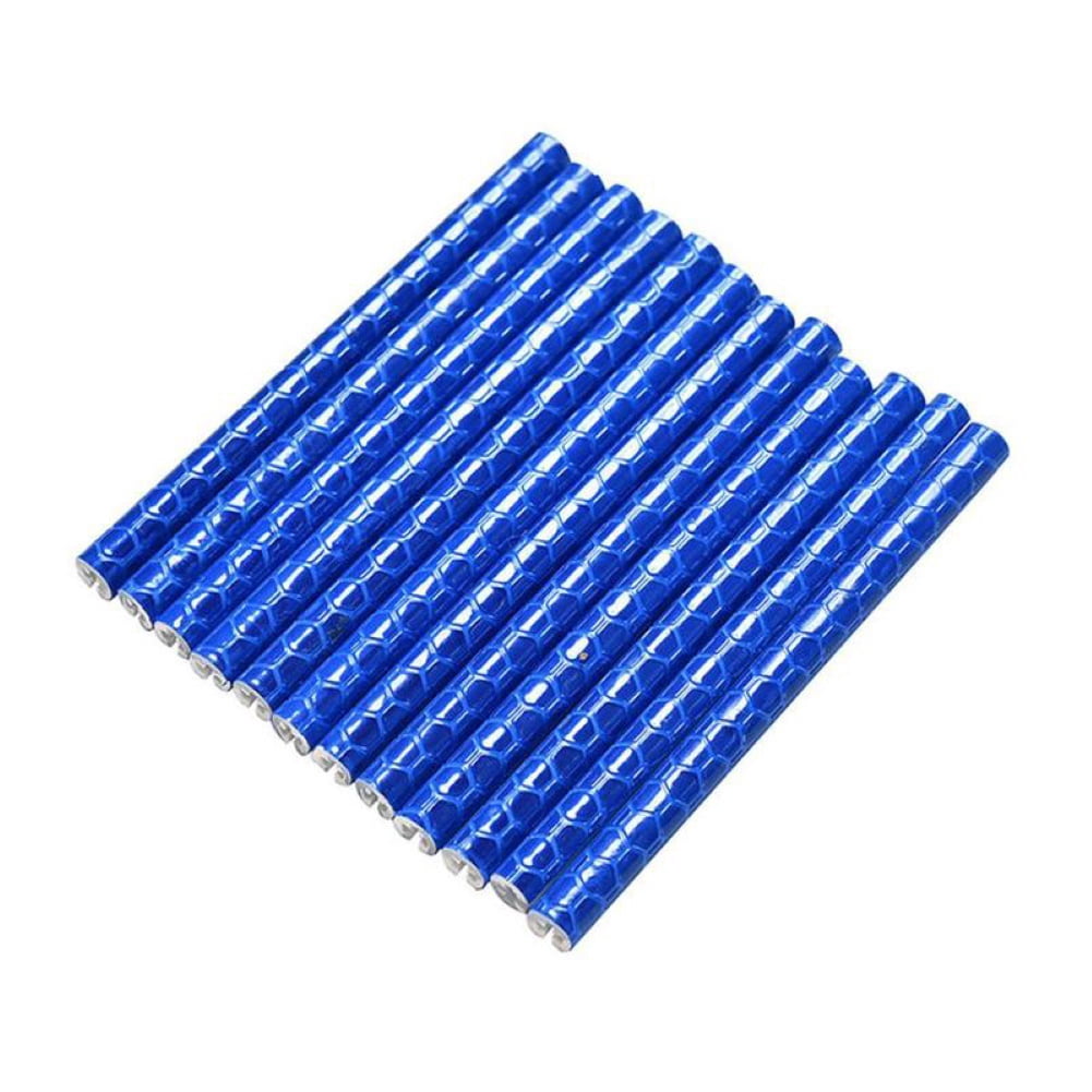 12Pcs Bicycle Reflective Tube Mountain Bike Riding Wheel Rim Spoke ...