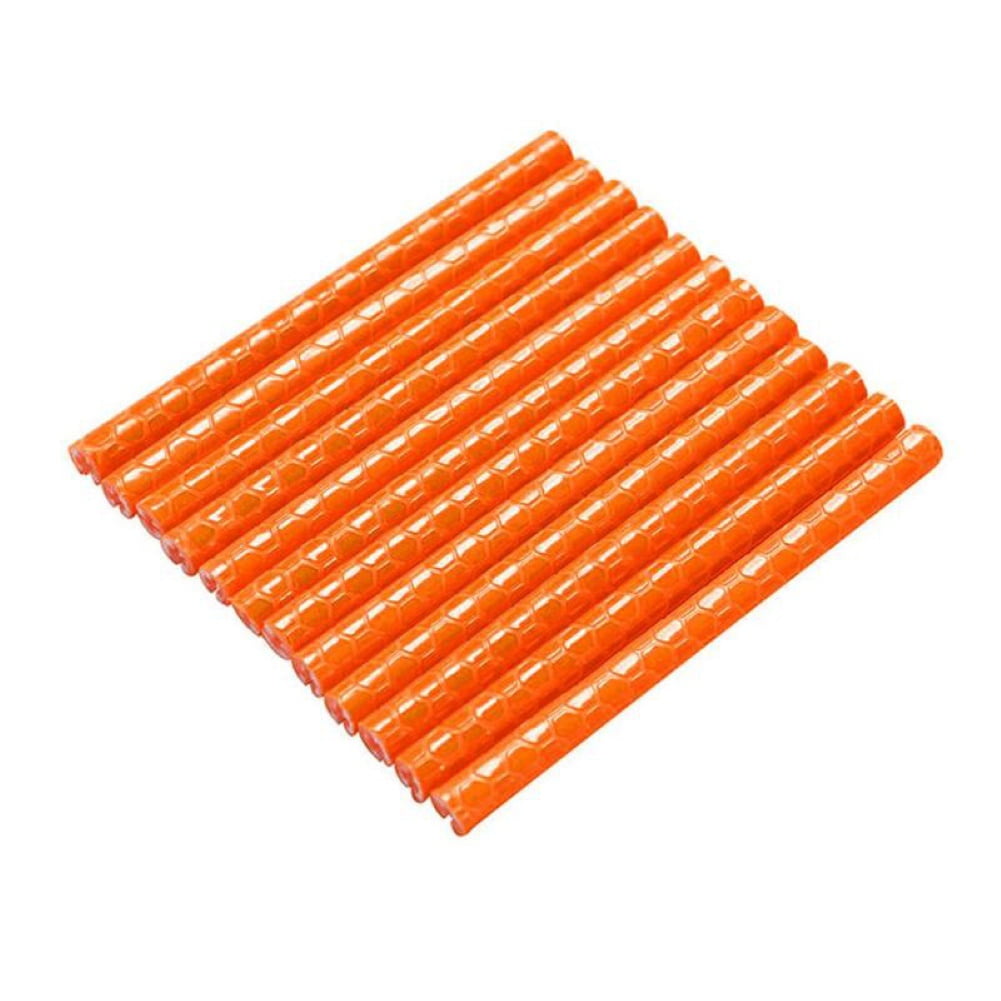 12Pcs Bicycle Reflective Tube Mountain Bike Riding Wheel Rim Spoke ...