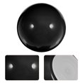 12Pcs Black Cabinet Knobs Unique Round Pulls for Kitchen Bathroom ...
