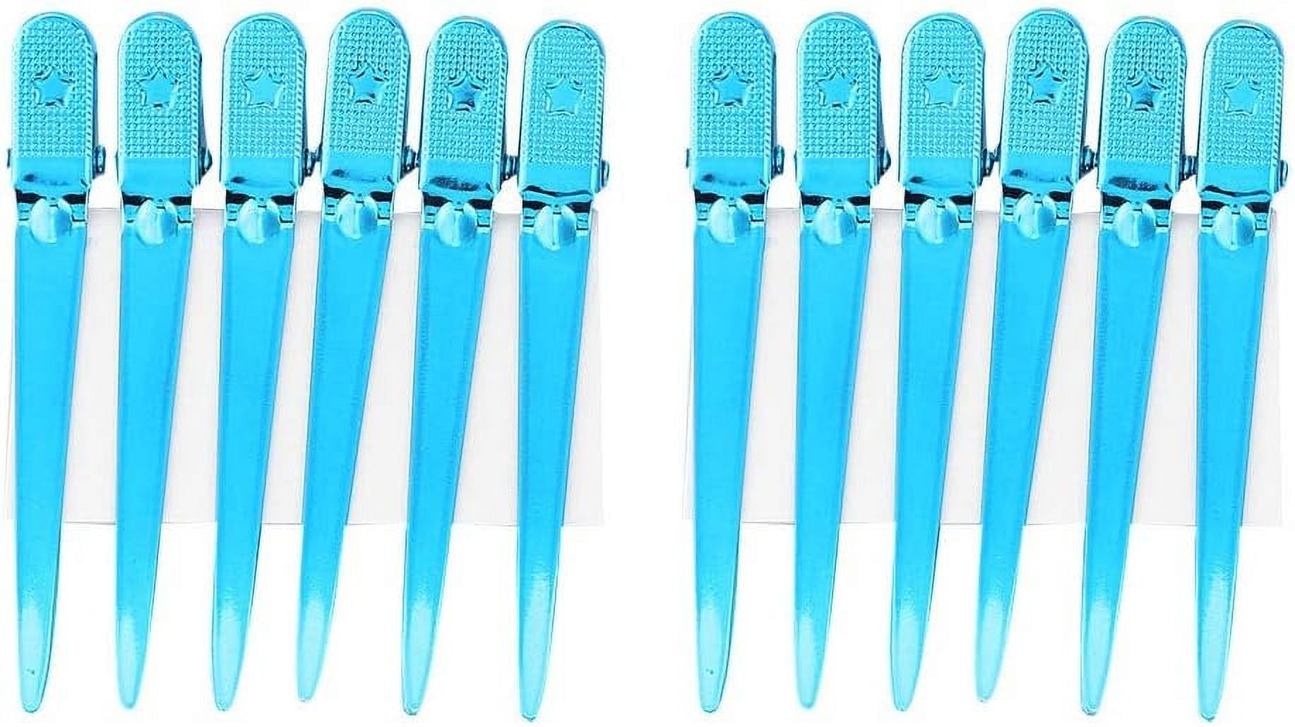 12Pcs/Box Salon Hair Clips for Styling and Sectioning, Non Slip Duck ...