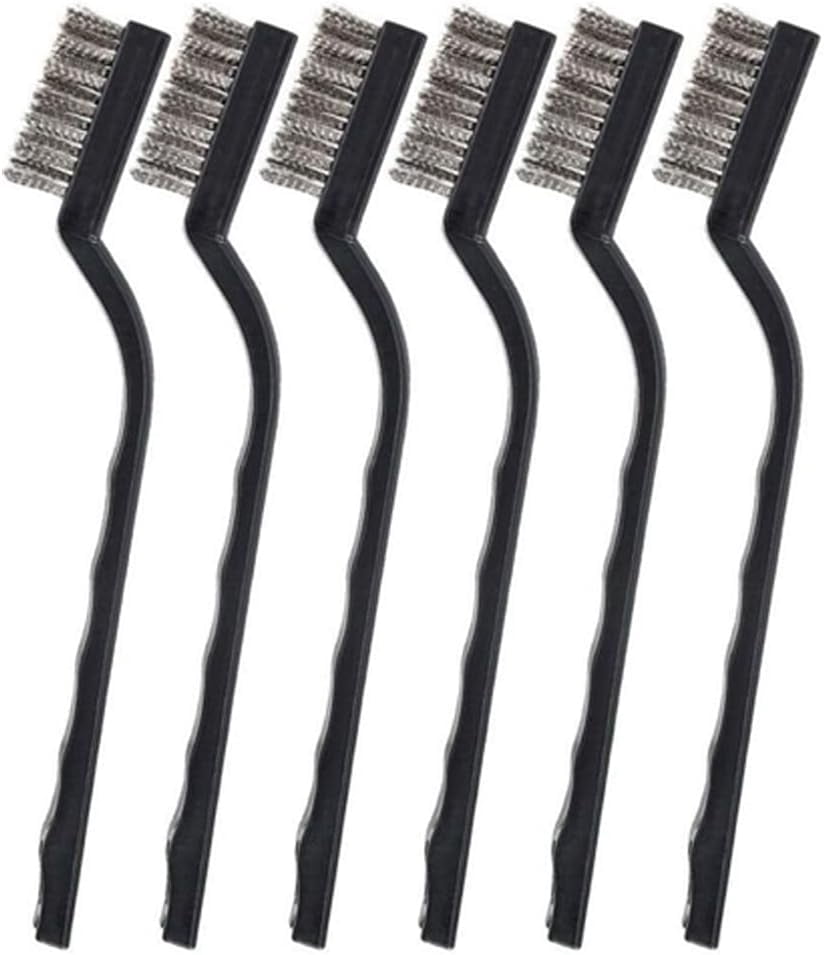 12Pcs Brass Stainless Steel Wire Brush Set, Mini Wire Brush Set ...