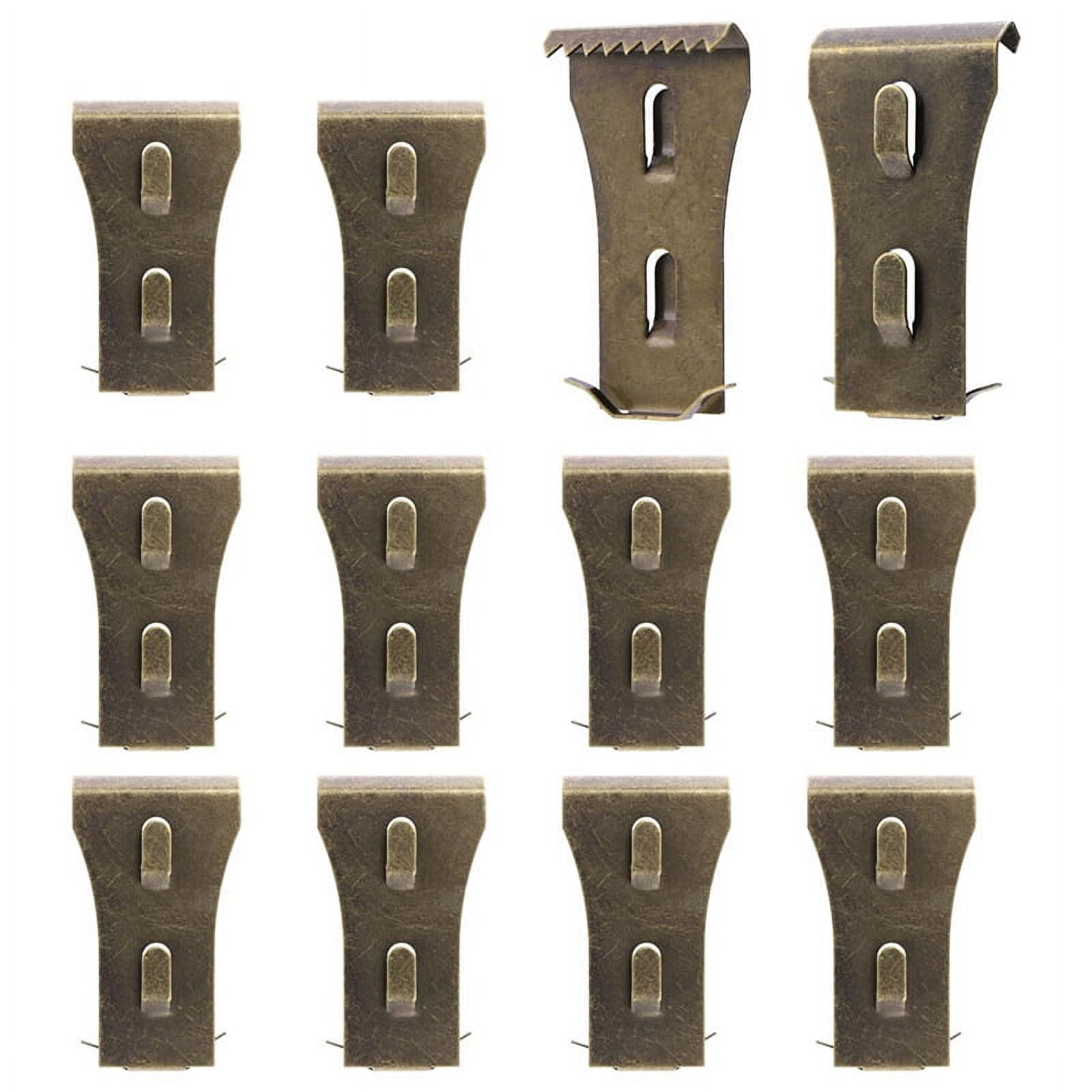 12Pcs Brick Clips for Hanging Outdoors, or Hangers Outdoor Wreaths ...