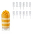 12Pcs Cake Push Pop Containers, Clear Round Shape Push-Up Shooter ...