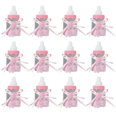 12Pcs Candy Chocolate Bottles Box For Girl Boy Baby Shower Party Favors ...
