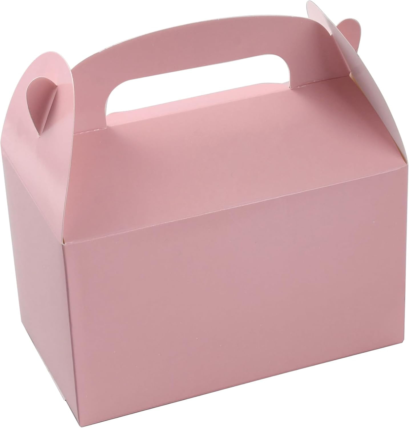 12Pcs Cardboard Gift Boxes Gable Treat Party Favor Box Pink Goodie ...