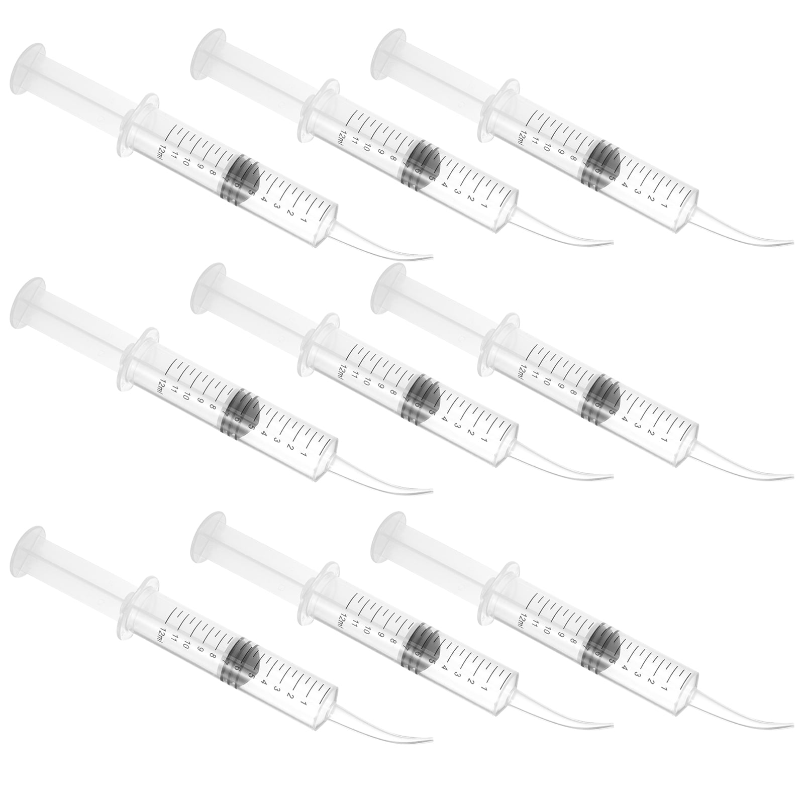 12Pcs Cat Feeding Injector Portable Food Injector Pet Feeding Syringe ...