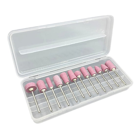 12Pcs Ceramic Grinding Head for Rotary Tools, 2.35mm Shank Abrasive ...