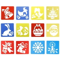 1PC Lightning Bolt Stencil 12x12 inch Drawing Templates - Walmart.com