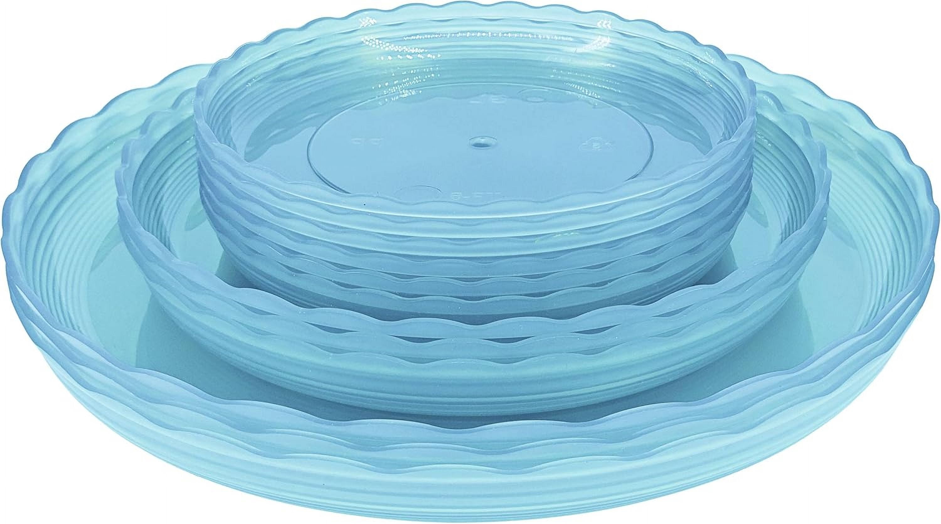 12Pcs Clear Plant Saucer, 6 8 10 Inch Durable Plastic Plant Tray, Round ...