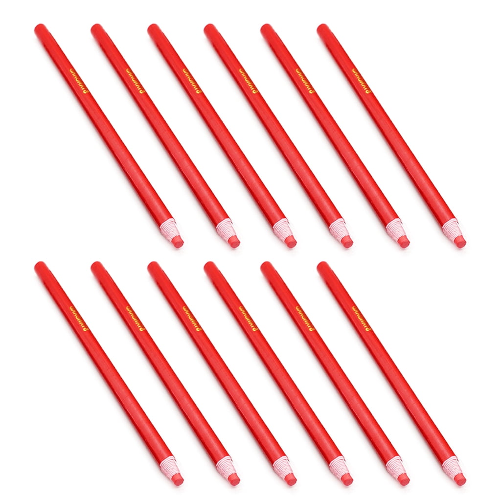 12Pcs Colorful Fabric Sewing Marker Pencil Tailor Marking Pencil ...