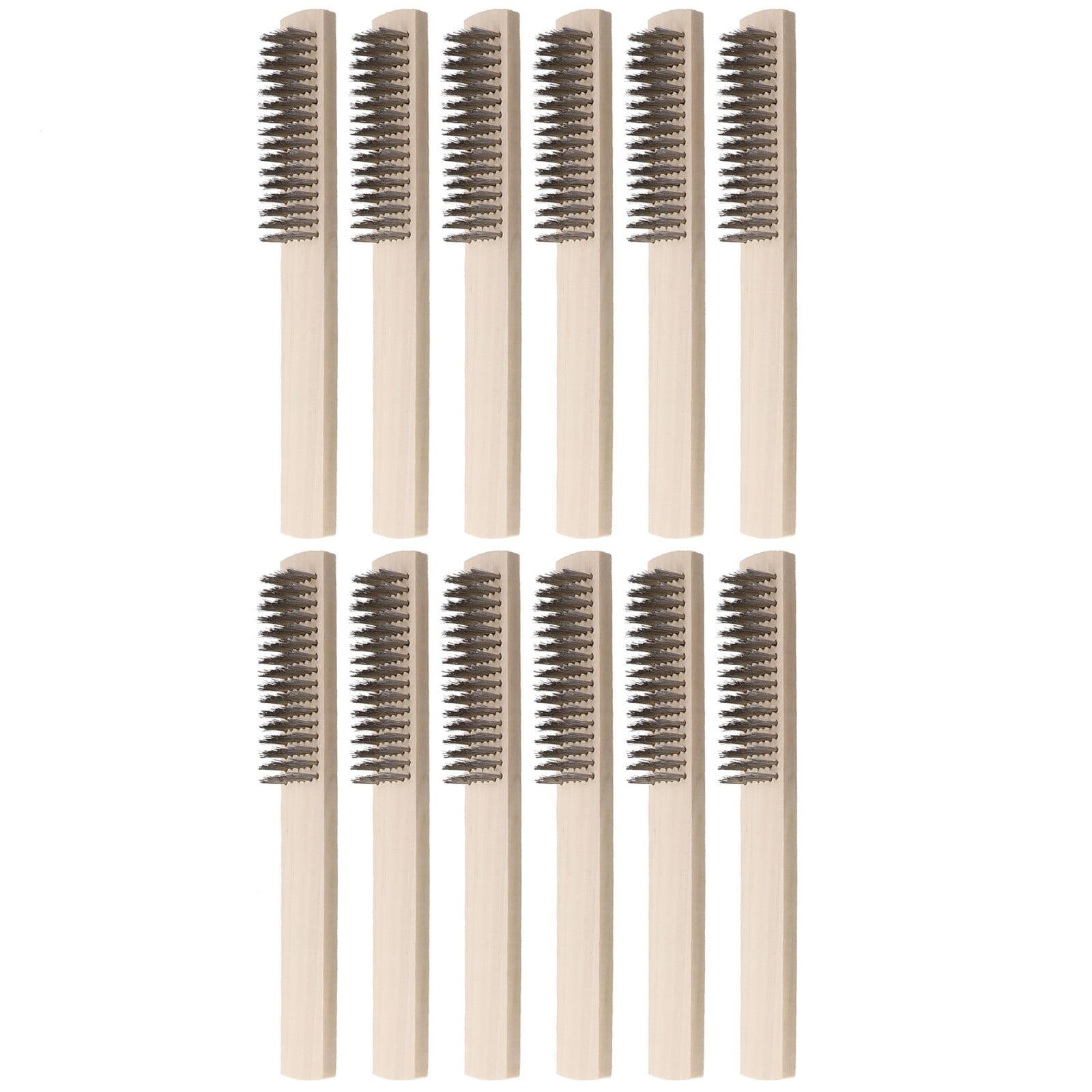 12Pcs Copper Wire Brush Set Stainless Steel Wire Brush Rust Removal ...