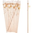 12Pcs Copper Wired Natural Quartz Magic Wand Party Decorations with ...