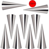 Ziuscore Pack of 12 Roll Moulds Kitchenware Stainless Steel Croissants ...