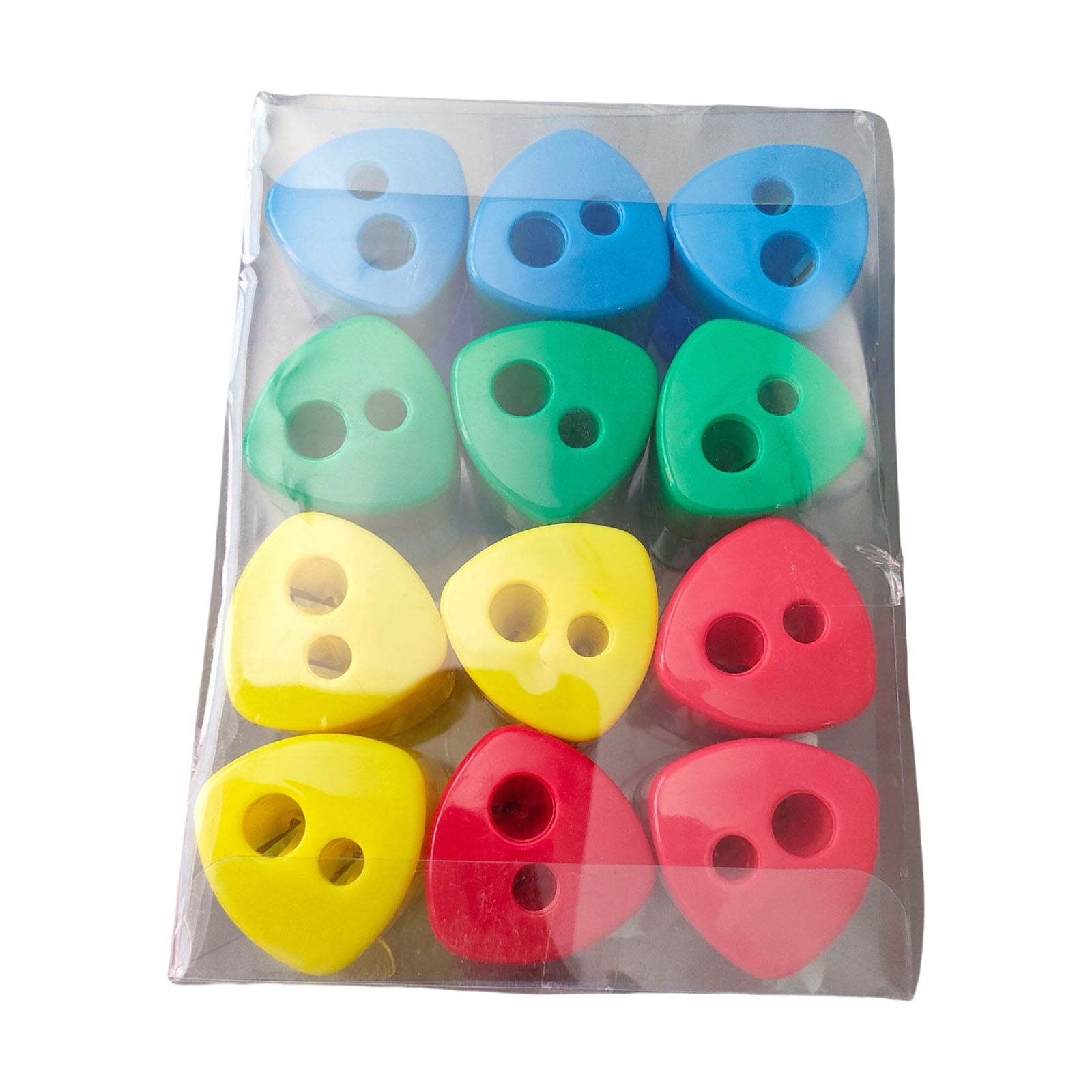 12Pcs Double Hole Pencil Sharpener Portable Manual Sharpeners for 8MM ...