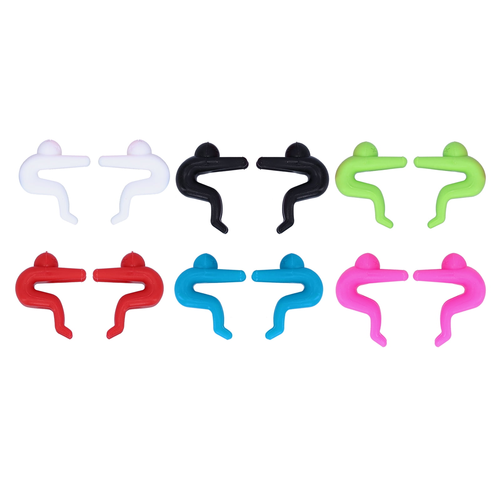 12Pcs Drink Marker Reusable Mini Silicone Wine Glass Cup Tag for Bar ...