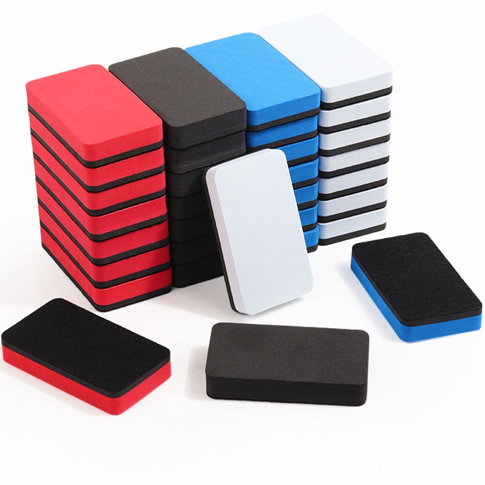 12Pcs Dry Erase Erasers, Magnetic Whiteboard Dry Eraser Chalkboard ...