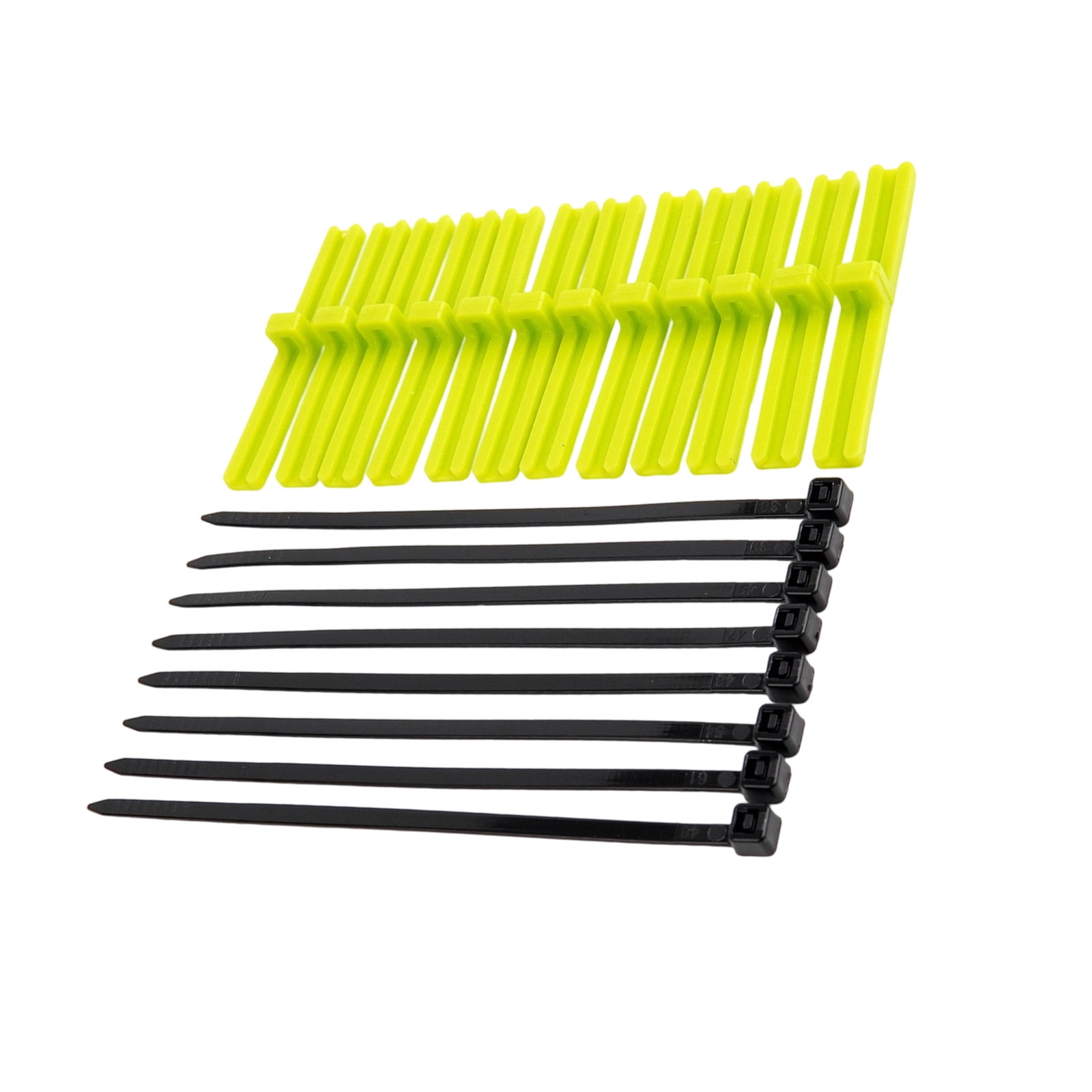 12Pcs Elastic Fishing Rod Hook Organizers Silicone Secure Holder ...