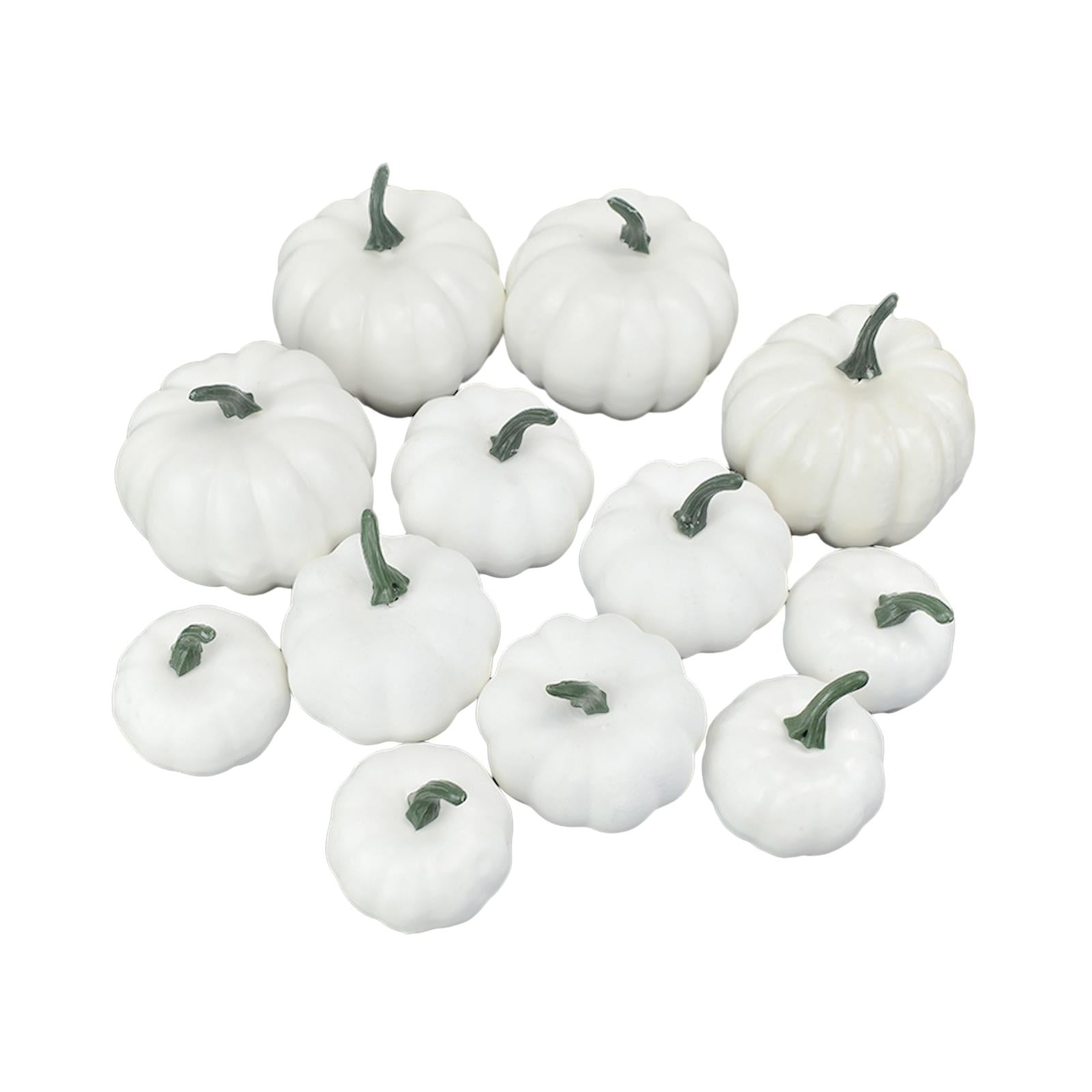 12Pcs Fake Pumpkins Model Mini Simulation Pumpkins Model Harvest ...