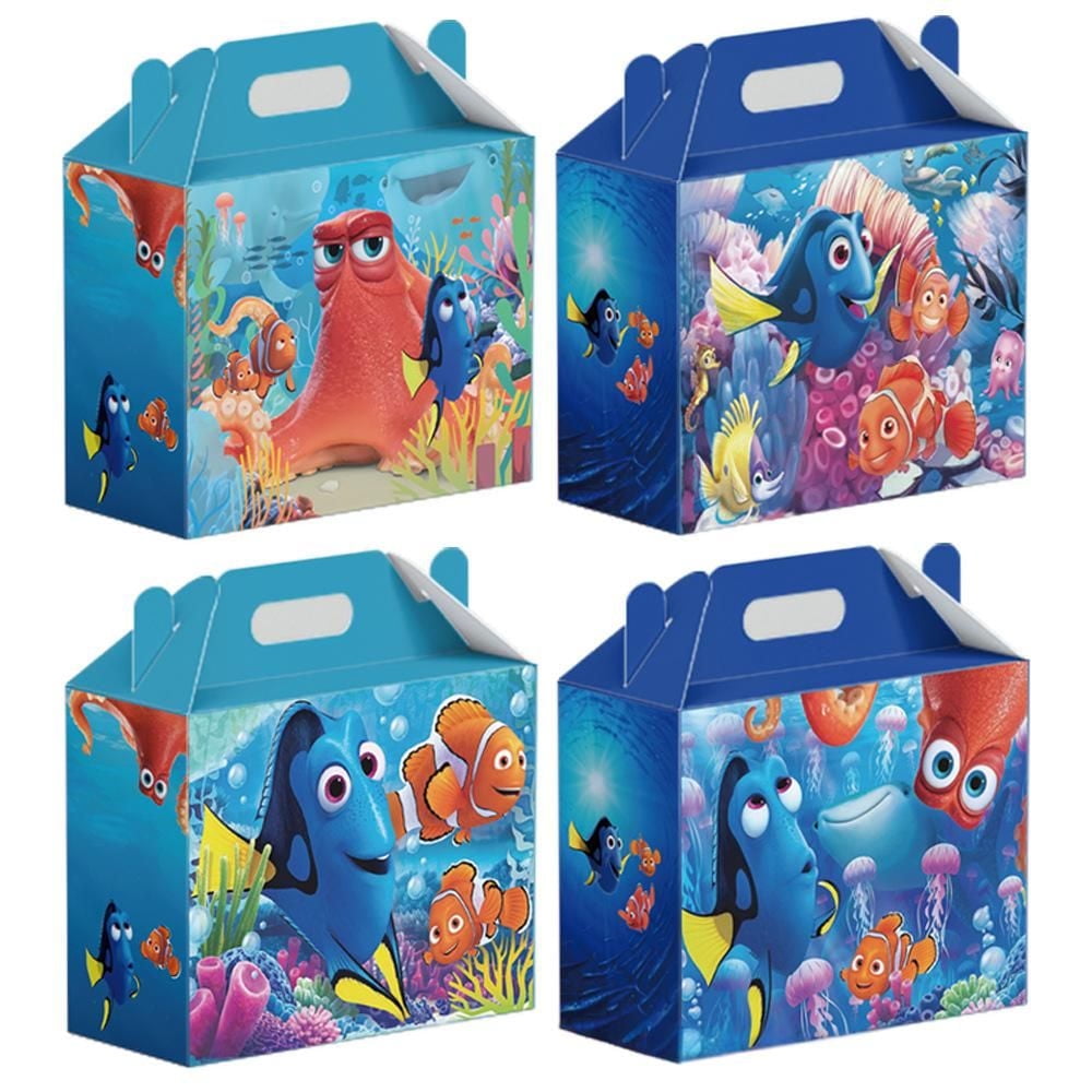 12Pcs Finding Nemo Party Gift Boxes Party Favors/Candy Boxes, Tote ...