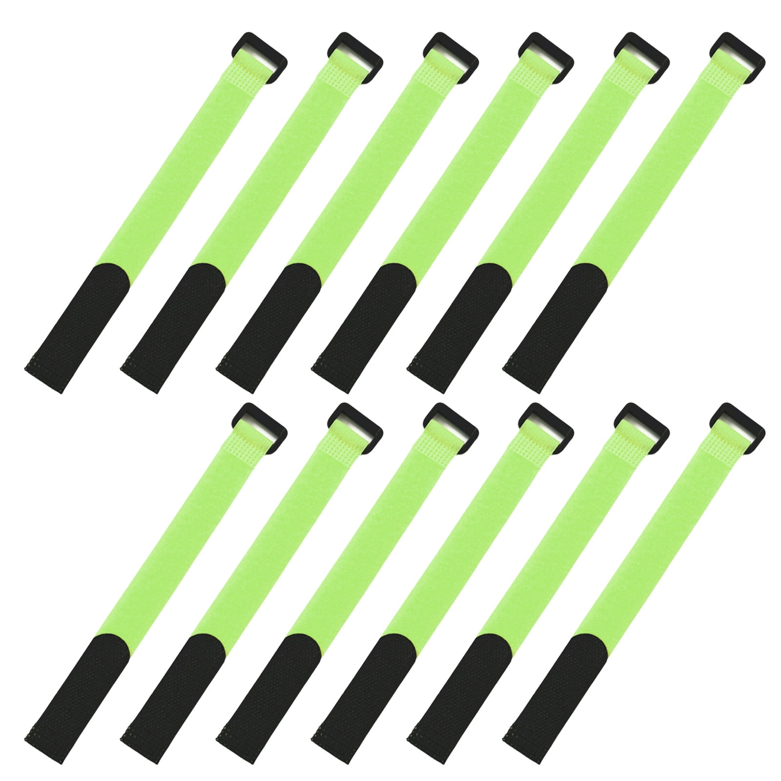 12Pcs Fishing Rod Tie Holder Strap Reusable Tie Belts Suspenders ...