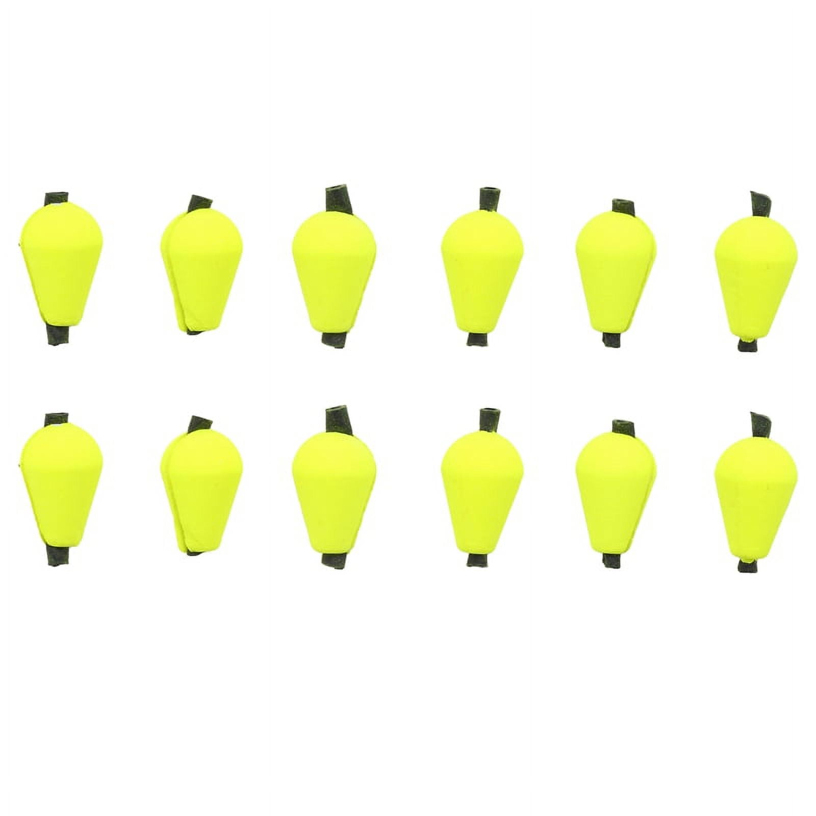 12Pcs Fly Fishing Float Strike Indicators Foam Yellow - Walmart.com