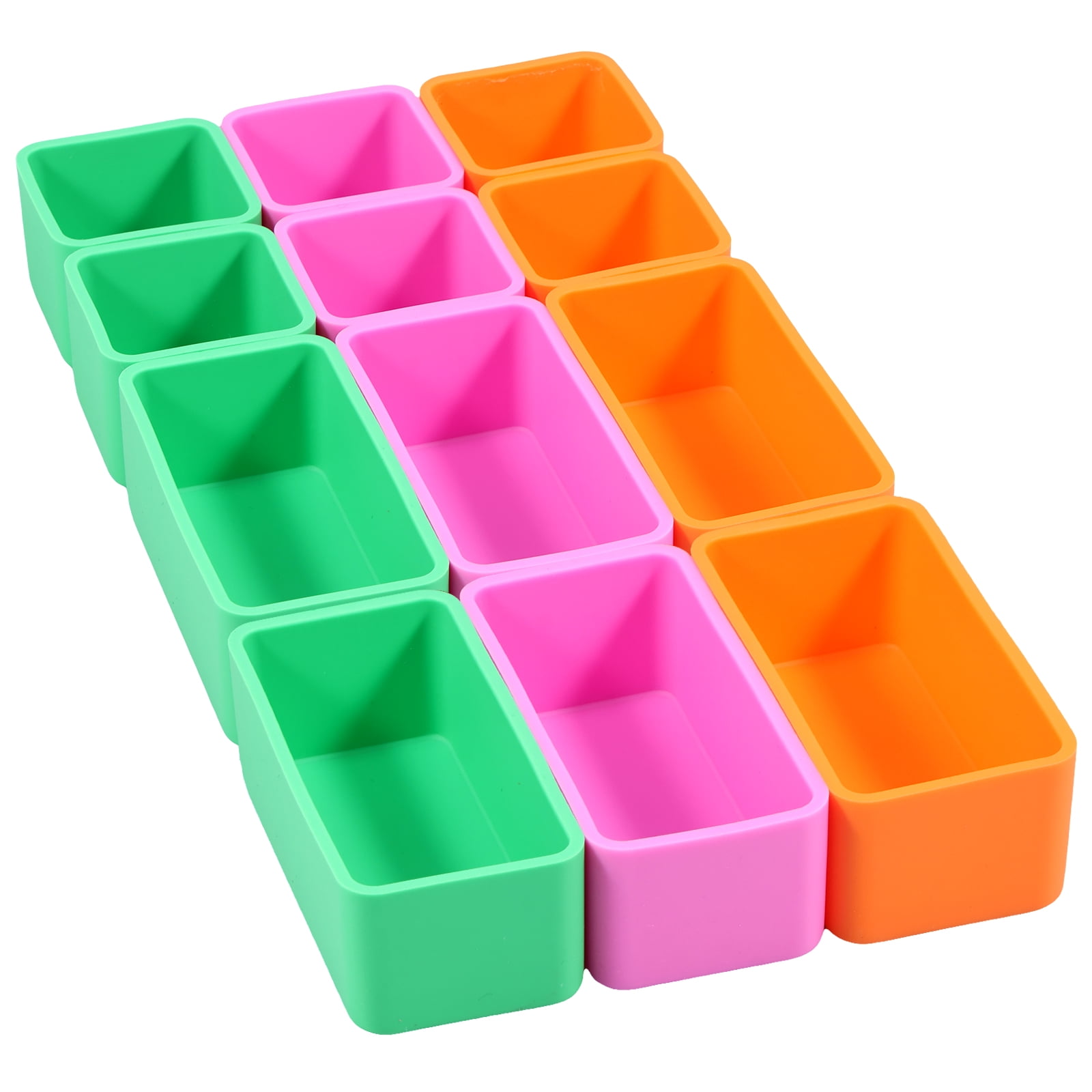 12Pcs Food Box Dividers Silicone Food Divider Insert Heat Resistant ...